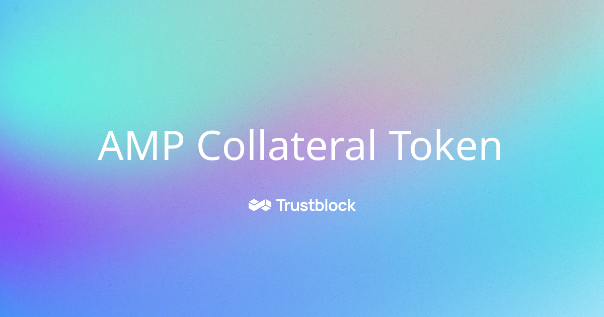 AMP Collater Security Status, Audits & Auditors | Trustblock