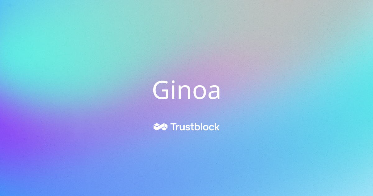 Ginoa Security Status | Trustblock