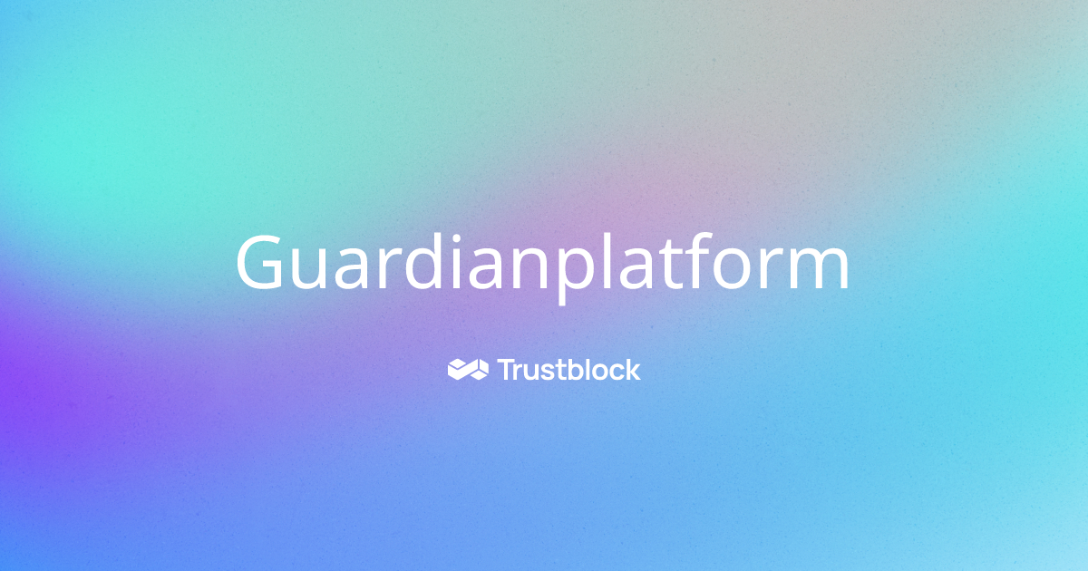 Guardianplatform Security Status | Trustblock