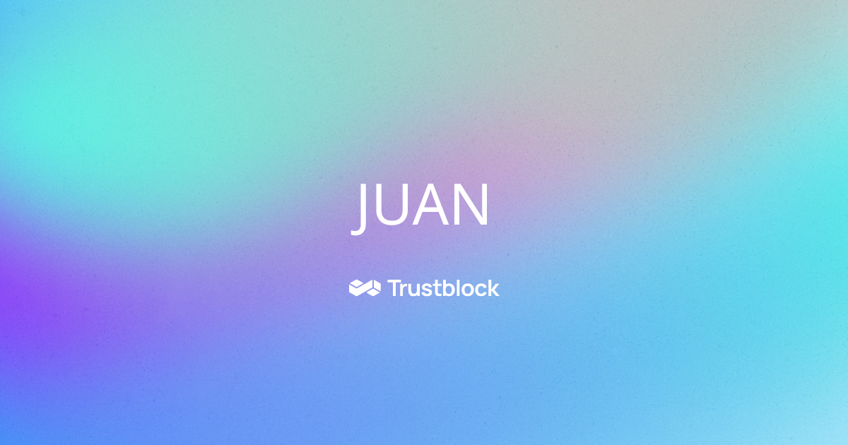 JUAN Security Status | Trustblock