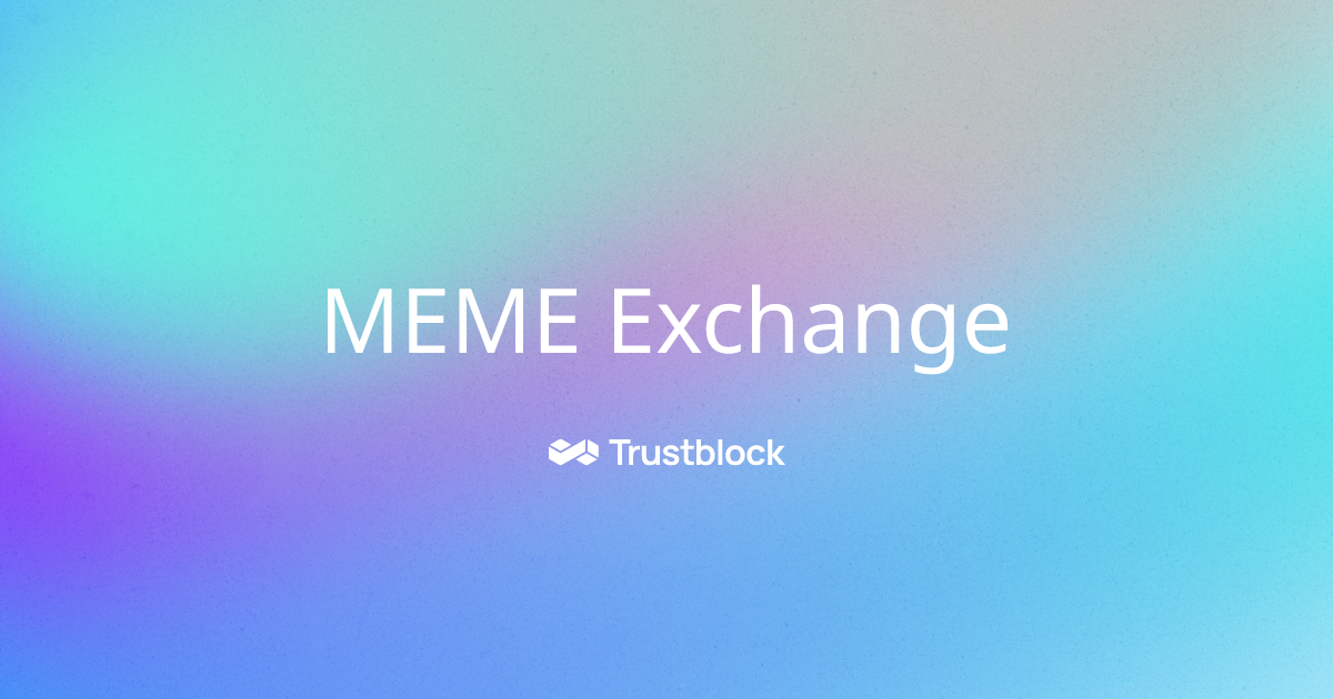 MEME Exchange Security Status | Trustblock
