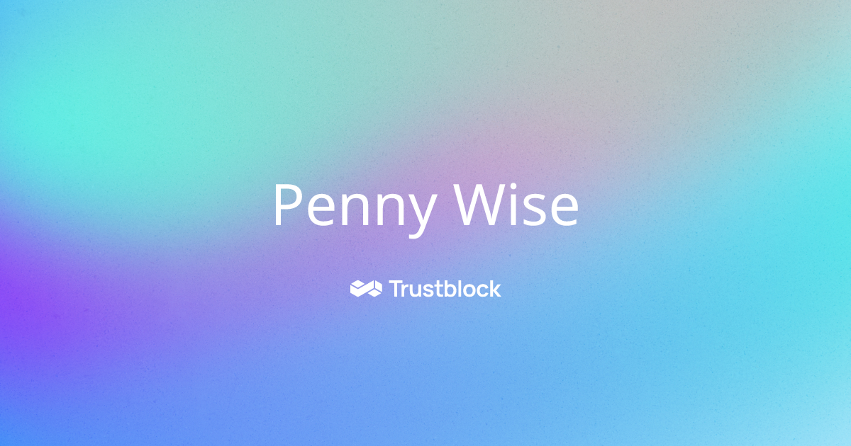 Penny Wise Security Status | Trustblock