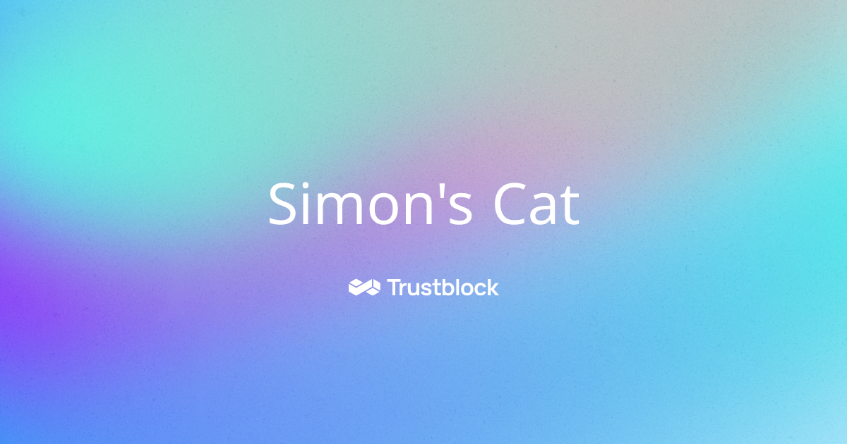 Simon's Cat Security Status, Audits & Auditors | Trustblock