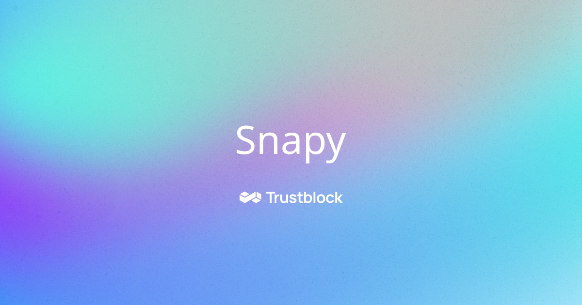 Snapy Security Status | Trustblock