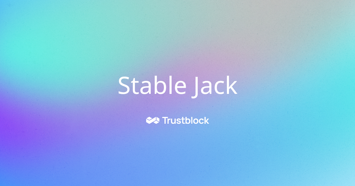 Stable Jack Security Status, Audits & Auditors | Trustblock