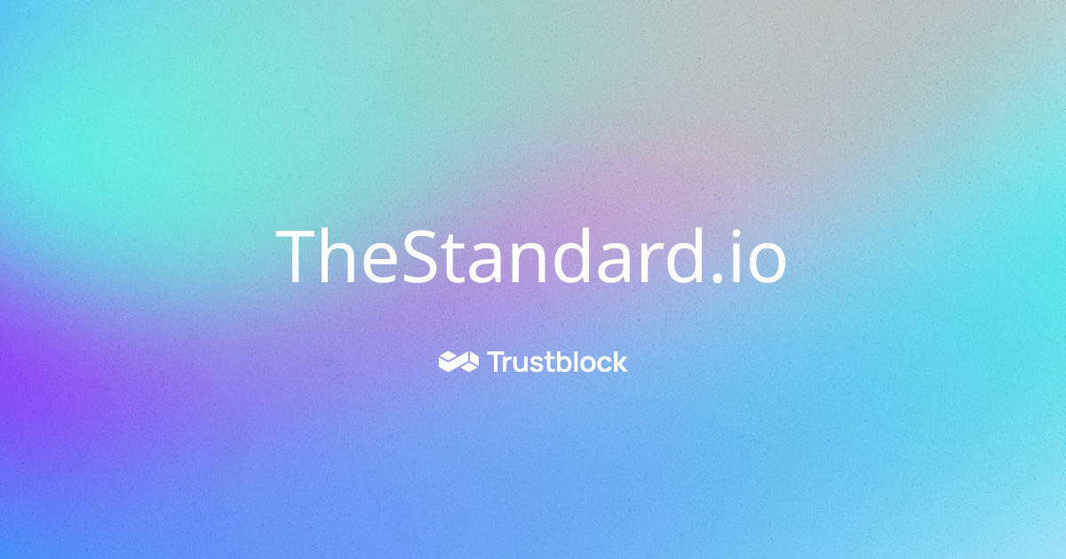 TheStandard.io Security Status, Audits & Auditors | Trustblock